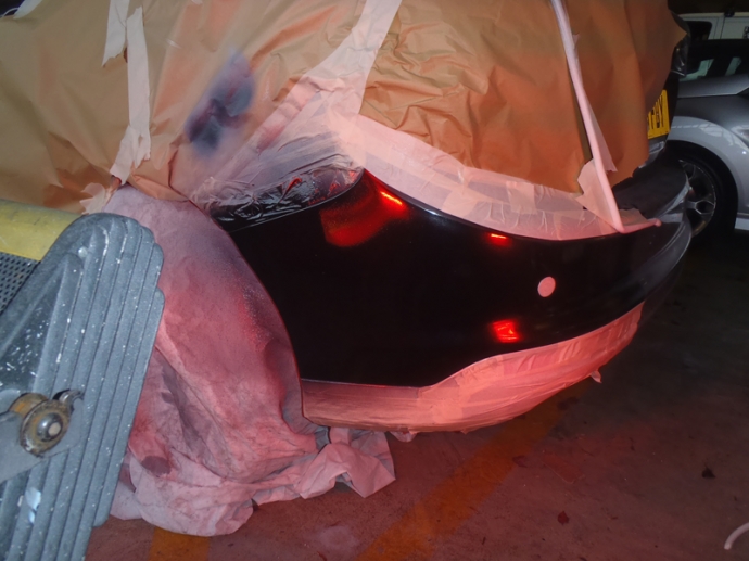 Bumper Scuff Repair - The Paintman